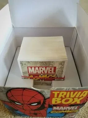 Marvel | Games | Marvel Trivia Box Game Brand New Fast Ship Spiderman ...